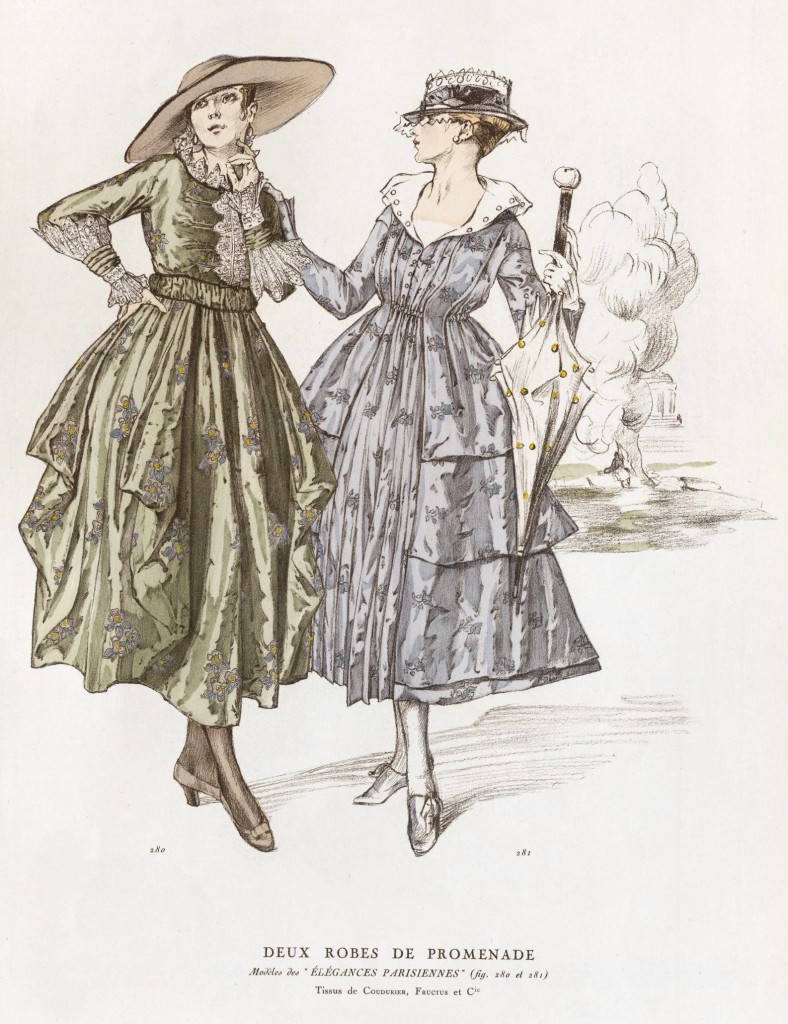 Fashion in World War I – July 1916 | clarerosehistory.com